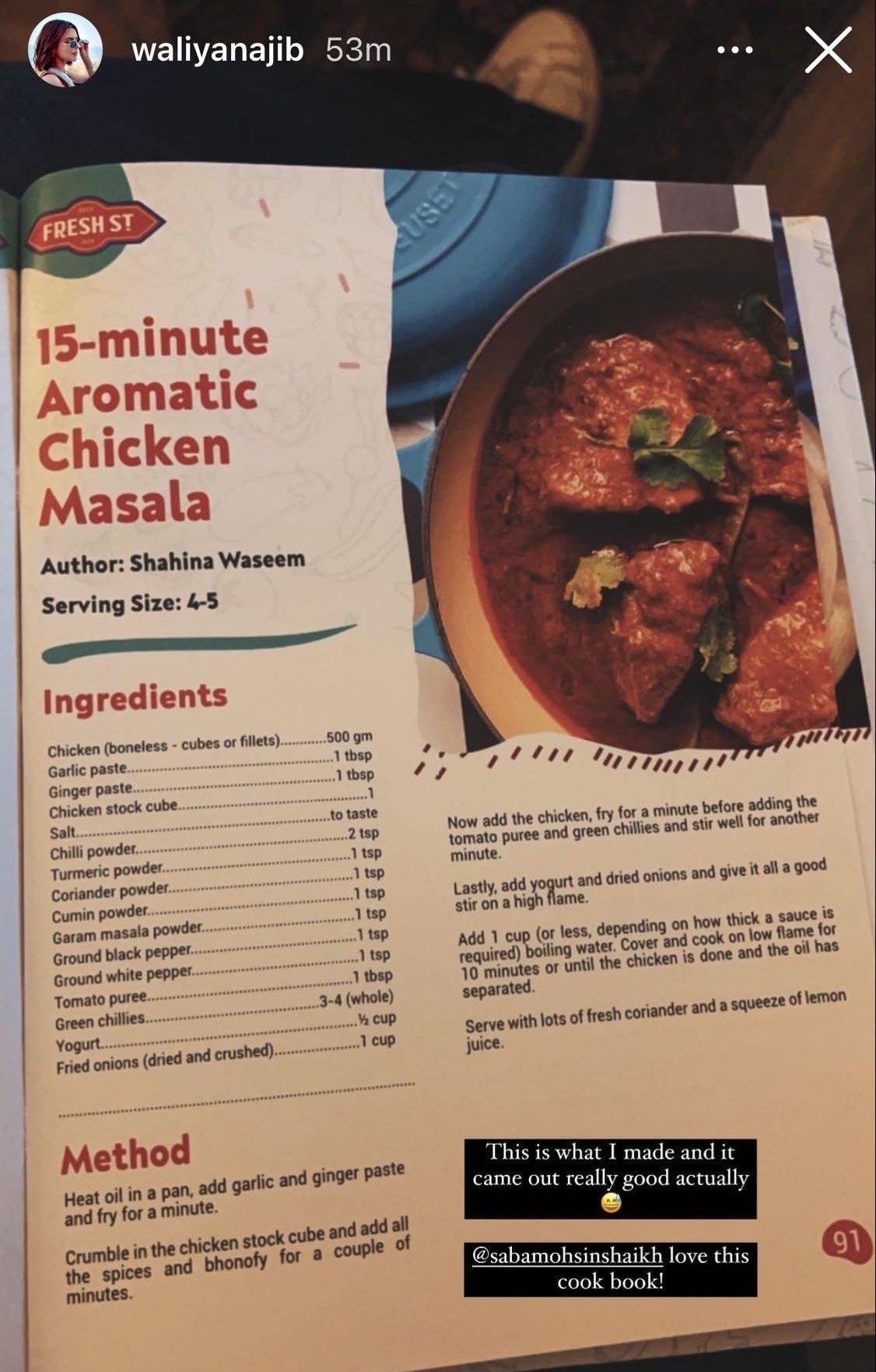 15 Minute Aromatic Chicken Masala - UK Chilli Queen