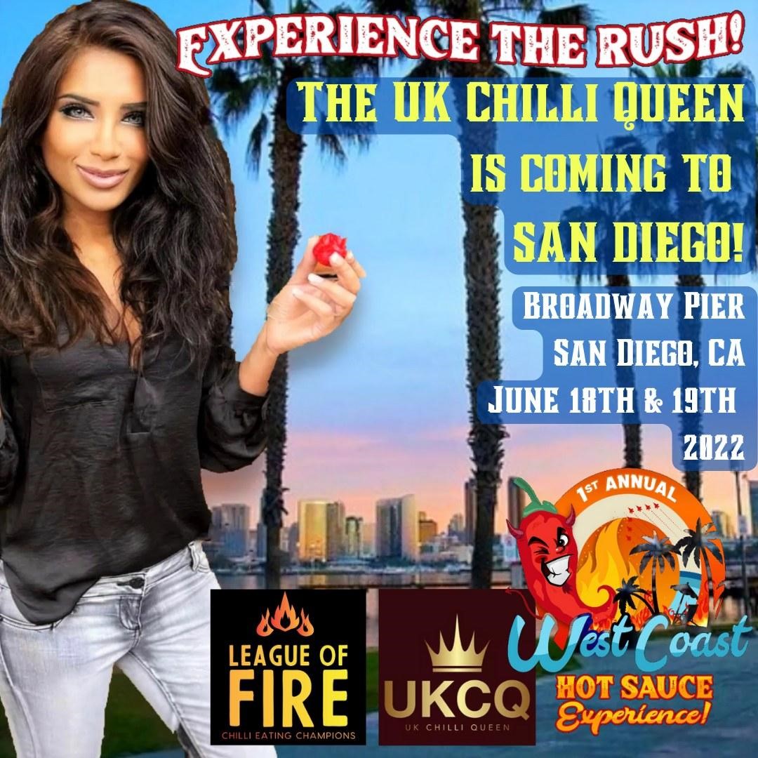 CALIFORNIA DREAMIN' - UK Chilli Queen
